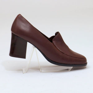 Laura Scott | Shoes | Laura Scott Slip On Block Heels Pumps | Poshmark